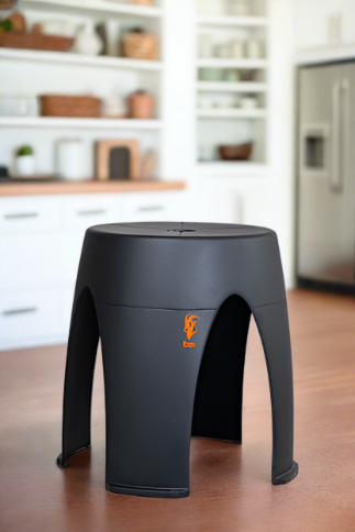 Nebula Aluminium Round Stool – Ibex Lifestyle